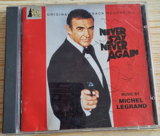JAMES BOND NEVER say never again soundtrack CD signed Pat Roach £50.00 ...