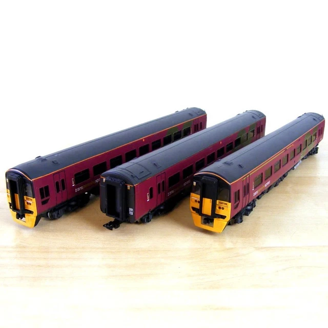 00 GAUGE BACHMANN Class 158 3 Car DMU Arriva Trans Pennine Express ...