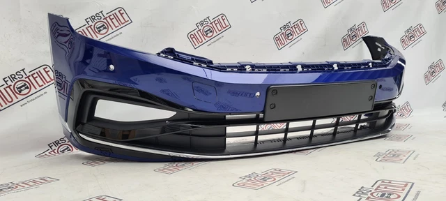 ORIGINAL VW PASSAT B8 3G facelift R-Line bumper bumper front lapizblue ...