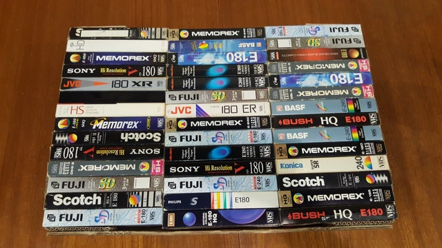 VHS CASSETTES TAPES Pre Recorded X42 £79.99 - PicClick UK