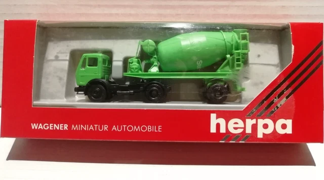 HERPA 1:87 H0 LKW Mercedes Benz NG Betonmischer Sattelzug Stetter OVP 806037 EUR 12,95 - PicClick DE