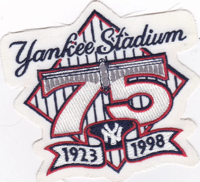ORIGINAL YANKEE STADIUM 75Th Anniversary 1923-1998 Patch £11.77 ...