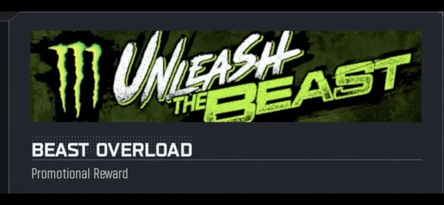 CALL OF DUTY Black Ops 7 Beast Overlord Calling Card. Rare And ...