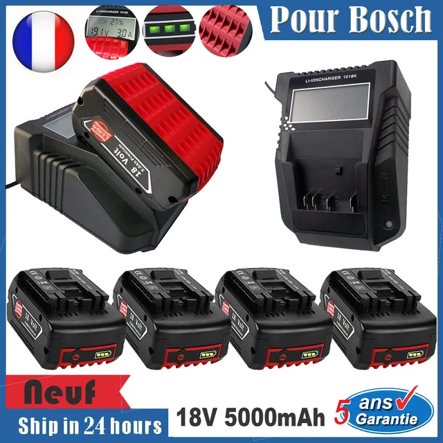 BATTERIE POUR BOSCH 18V 5,0Ah Professional GBA GSB GSR 18 V-LI 2607337070 BAT620 EUR 57,90 ...