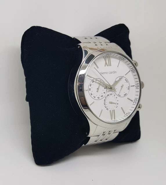 PIERRE CARDIN OLIVER Watch 5451 Stainless Steel Japan Movement 3Atm Wr ...