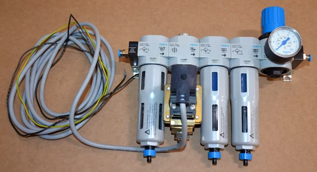FESTO MN1H-2-1/4-MS WARTUNGSEINHEIT 161725 + 192560 + 170684 + 192572 ...