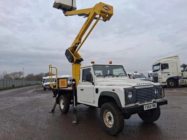LAND ROVER DEFENDER Versalift Lat39Tb 14.5 Metre Cherry Picker Mewp £ ...