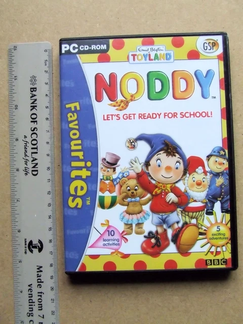 NODDY LET'S GET Ready For School Pc Cd-Rom Enid Blyton's Toyland Bbc £4 ...