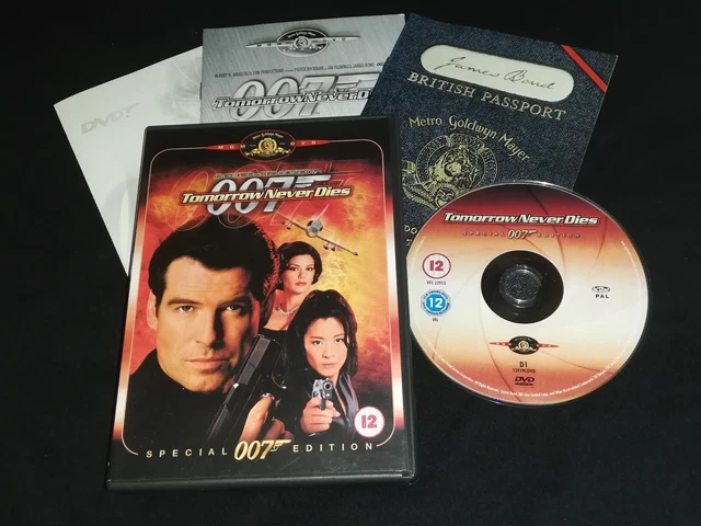 007 JAMES BOND Tomorrow Never Dies Dvd Mgm Special Edition Pierce ...