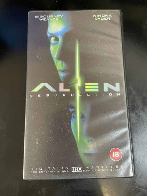 ALIEN RESURRECTION VHS Video Tape - Tested - Sigourney Weaver - Ridley ...