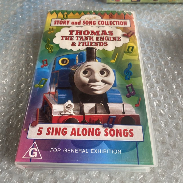 THOMAS THE TANK 5 Sing Along Songs - VHS - Cleaned & Tested $30.00 ...