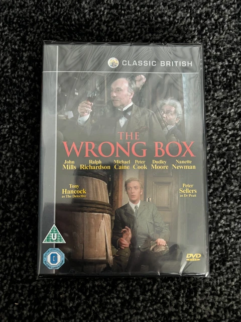 THE WRONG BOX Dvd John Mills, Ralph Richardson New Factory Sealed Uk Genuine £19.99 - PicClick UK
