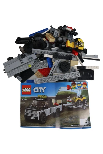 LEGO CITY 60148 Quad Racing Team Complete Set Multi-Color Very Good £24 ...