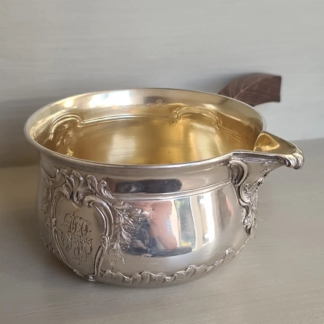 PETITE CASSEROLE EN Argent Massif Minerve Rocaille EUR 159,88 - PicClick FR