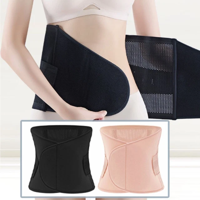 THIN POSTPARTUM BODY Shaper Belt Stickable Tummy Control Waist Trainer ...