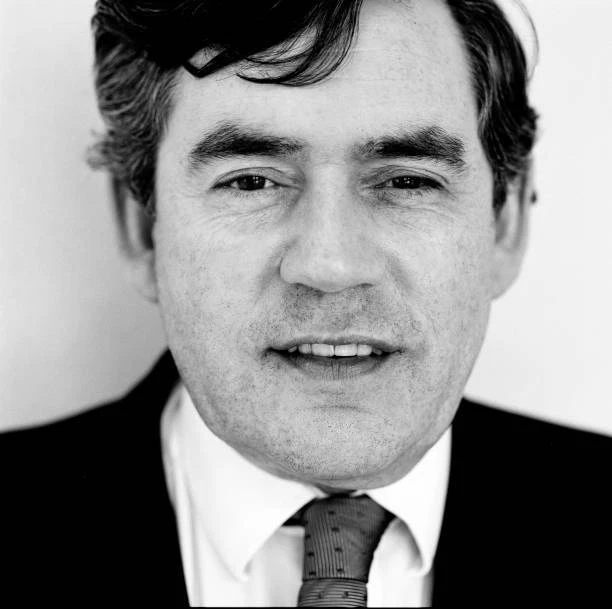 GORDON BROWN BRITISH politician and former Prime Minister 2001 Old ...