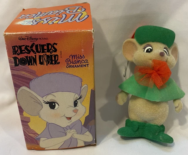DISNEY’S RESCUERS DOWN Under Miss Bianca Ornament (McDonalds Holiday ...