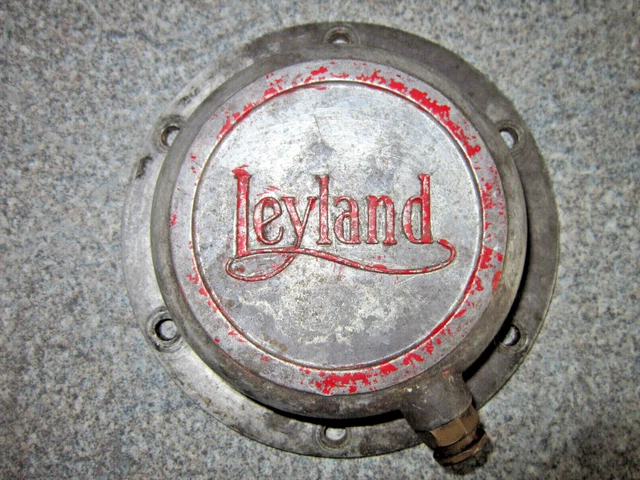VINTAGE ALUMINIUM LEYLAND Hub Centre Wheel Grease Cap £40.00 - PicClick UK