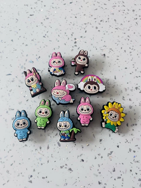 10 LABUBU CROC Charms. Brand New Labubu Shoe Charms. Labubu Jibbitz. £7 ...