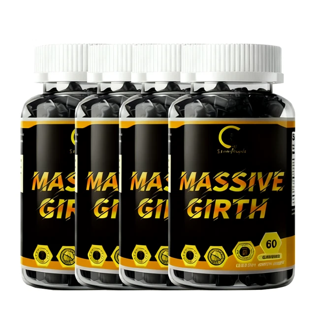 MALE ENHANCING SUPPLEMENT Massive Girth Gummies Grow Naturally Thicker ...