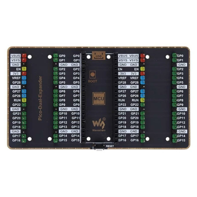 Dual Gpio Expander For Raspberry Pi Pico Two Sets Of Male Headers Eur 1334 Picclick Fr 