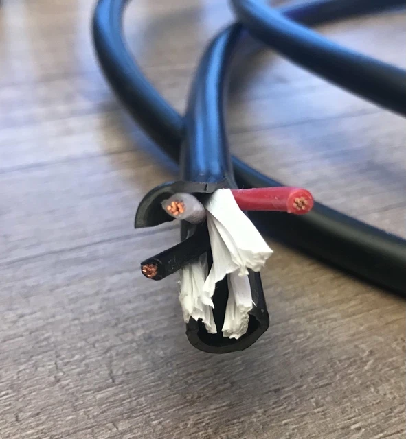 HITACHI-FUJIKURA HI FI Power Cable/3m/3.5mm-sq x3/Resistant to EMI/RFI ...