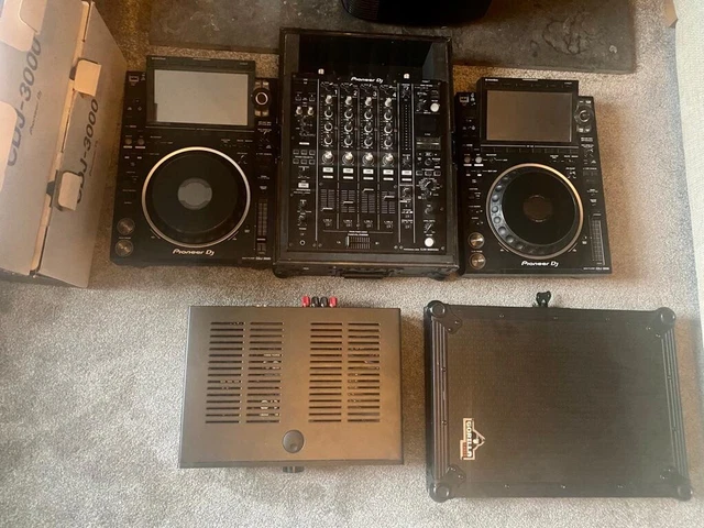 NEW PIONEER CDJ 3000 + DJM 900 NXS2 Setup + decksavers/case (NXS2 2000 ...