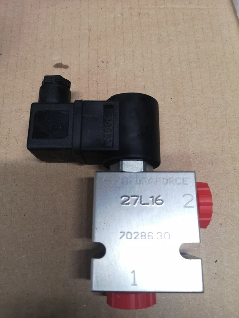 HYDRAFORCE HYDRAULIC SP08-20 Proportional Valve with manifold 24V DC £ ...
