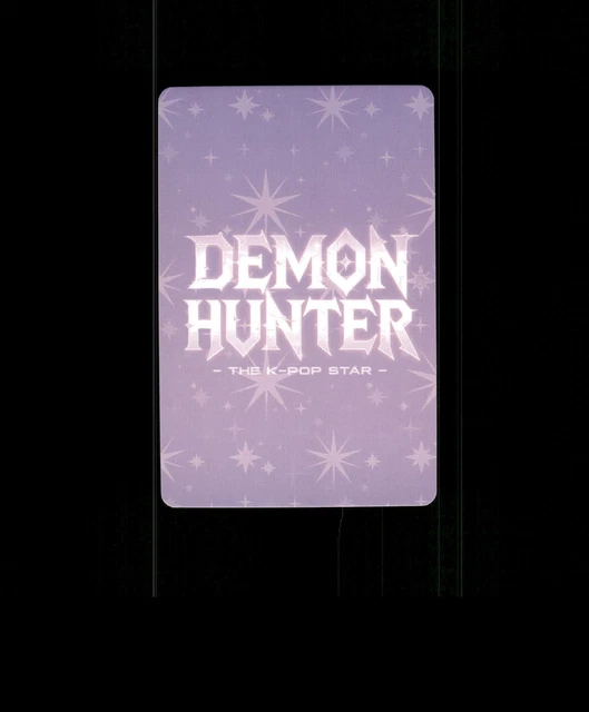 KPOP DEMON HUNTERS Card K-Pop Demon Hunters Collectible Card KPDH ...