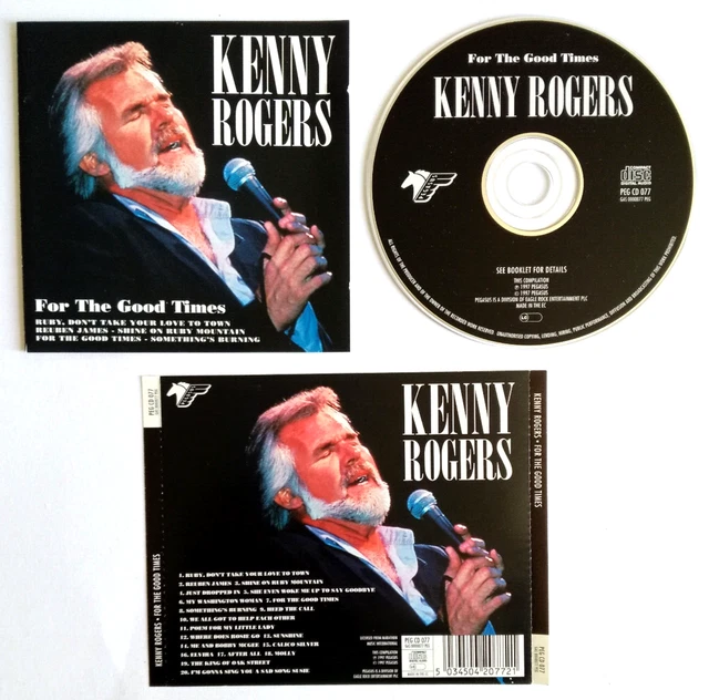 CD KENNY ROGERS For The Good Times Rock Country Europe 1997 Compact ...