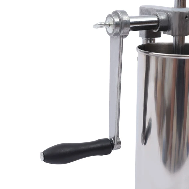 3L SAUSAGE FILLER Stuffer Meat Machine Stainless Steel Vertical Salami ...