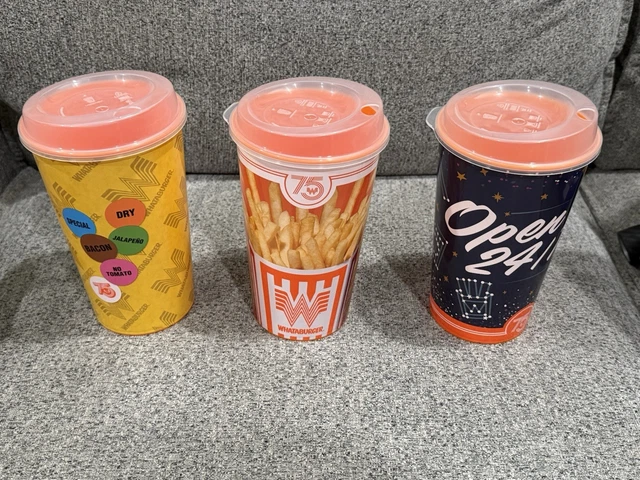 WHATABURGER LIMITED-EDITION 75TH Anniversary Commemorative Cup 32oz ...