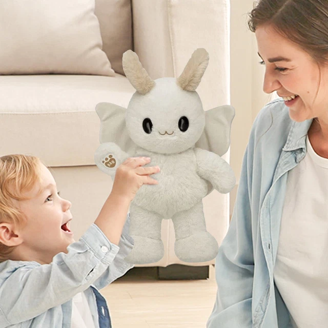 POODLE MOTH PLUSH Doll Collectible Cartoon Animal Stuffed Toy Sleeping ...