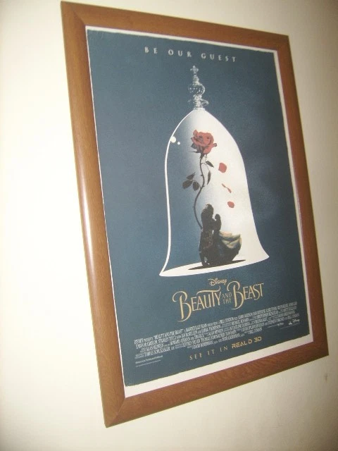 FRAMED MEDIUM-SIZE POSTER/PRINT Disney's Beauty And The Beast (1991 ...