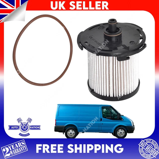 DIESEL FUEL FILTER FOR FORD TRANSIT MK7 CUSTOM 2.2 TDCi 2006-2014 ...