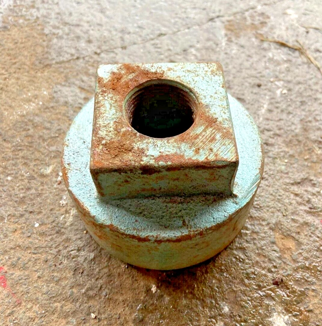 WATER HYDRANT BLANKING cap adaptor 2 1/2" London Round Thread LRT 1 1/4 ...