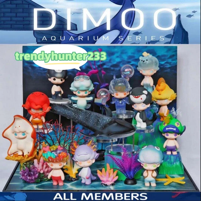POP MART DIMOO Aquarium Series Sea Animal Blind Box Confirmed Figure ...