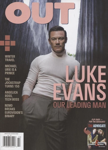 OUT MAGAZINE SEPTEMBER October 2024 Luke Evans £6.83 - PicClick UK