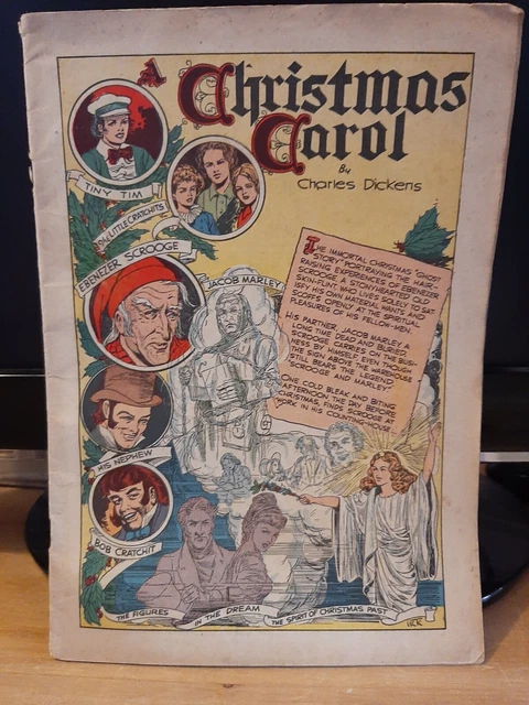 CHARLES DICKENS A Christmas Carol Comic A Classics Illustrated Comic £ ...