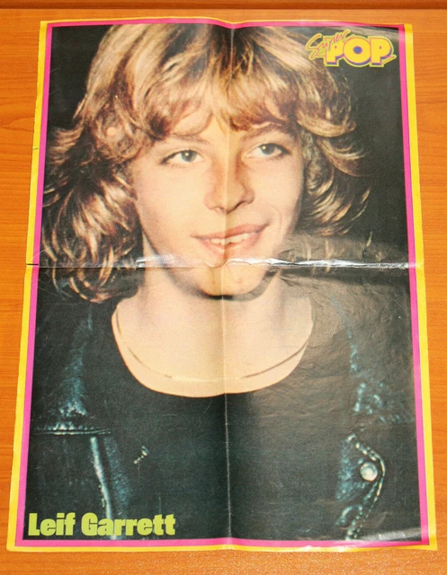 &SUPER POP& LEIF Garrett/Farrah Fawcett Original 80'S Magazine Poster £ ...