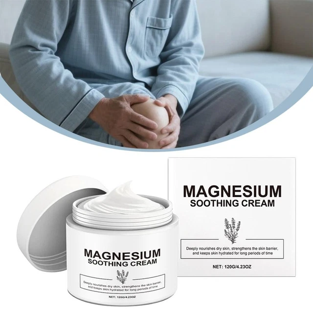 120G MAGNESIUM SOOTHING Cream Magnesium Neuropathy Cream For Daily Care ...