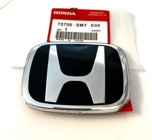 1PIECE GENUINE HONDA CIVIC TYPE R / TYPE S FRONT/REAR BADGE BLACK 75700-SMT-E00 £19.99 - PicClick UK