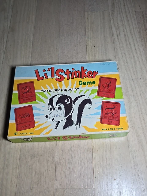 VINTAGE LI'L STINKER Game 1950s - Played Like Old Maid $23.99 - PicClick