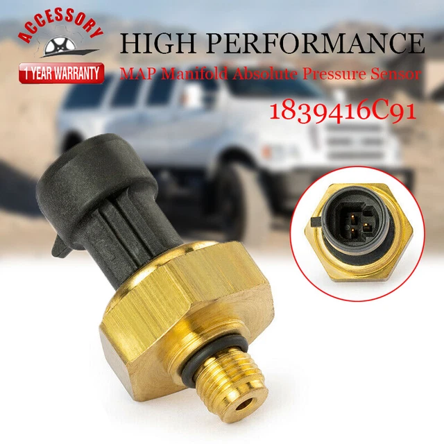 MAP PRESSURE SENSOR For International/Navistar DT466E DT570 2003-2007 ...