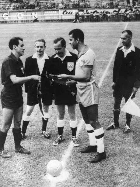 WORLD CUP FINALS Brazil 5 v Mexico 0 1954 OLD PHOTO $8.50 - PicClick AU