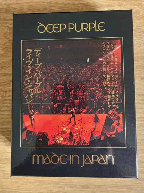 DEEP PURPLE - Made In Japan 2025 5xCD 1xBR Disc Boxset - Rare UK ...