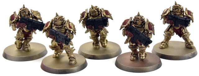 ADEPTUS CUSTODES 5 Sagittarum #1 PRO PAINTED Warhammer 40K $199.99 ...
