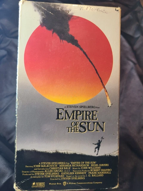 EMPIRE OF THE Sun 1987 VHS Rare Hard To Find £2.73 - PicClick UK