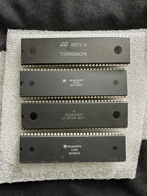 COMMODORE AMIGA 500/PLUS cpu p8 chips x4 tested ok £8.66 - PicClick UK