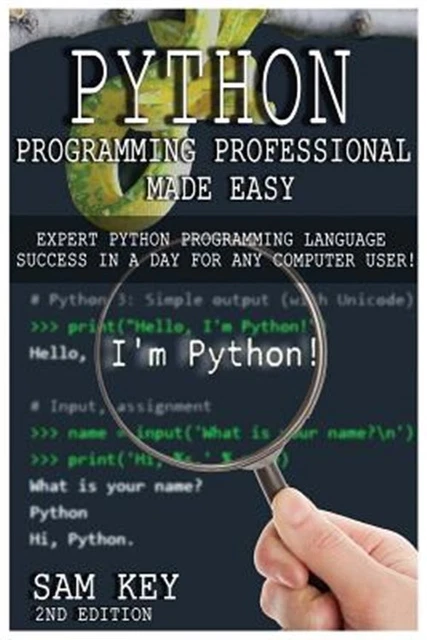PYTHON PROGRAMMING PROFESSIONAL Made Easy: Expert Python Programming ...